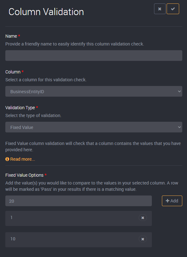 Fixed Value Loome Monitor Documentation